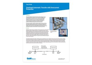 Overhead Transfer with Overcurrent Protection | G&W Electric